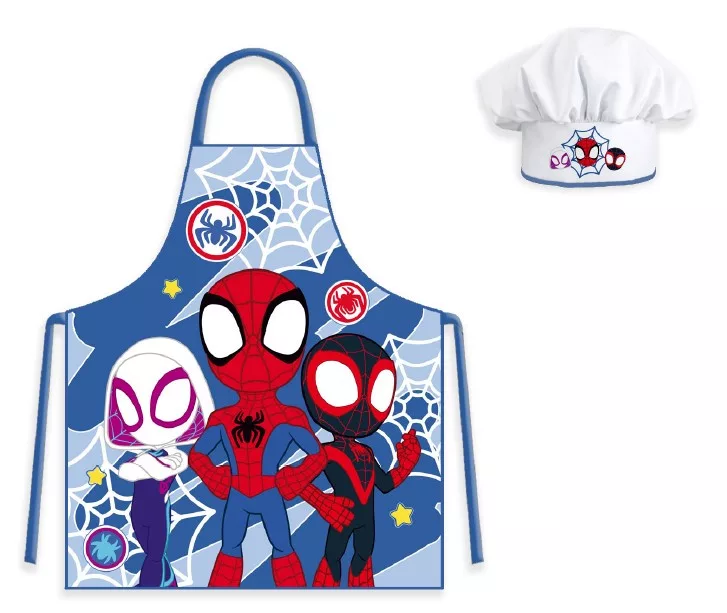 Pókember Spidey gyerek kötény 2 darabos szett - Javoli Disney Online N