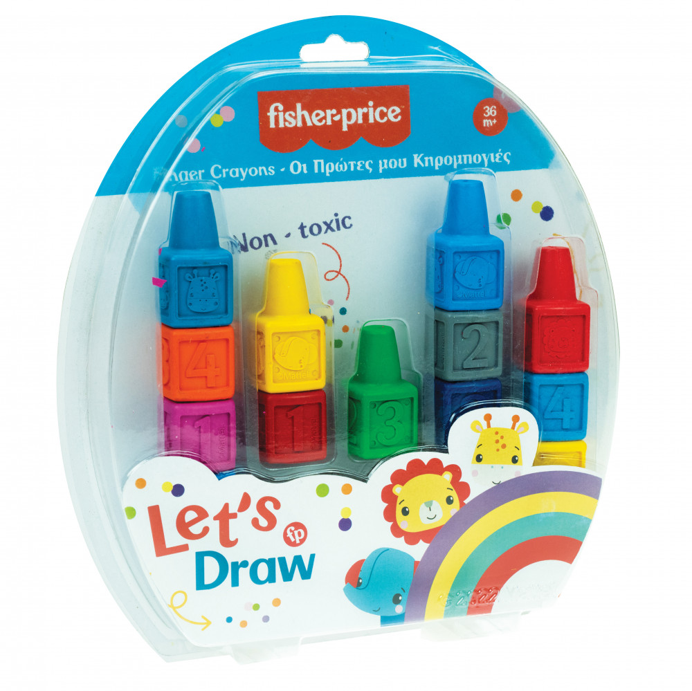 Fisher-Price zsírkréta 13 db-os - Javoli Disney Online Nagykereskedés